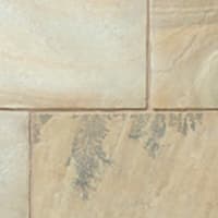 Natural Paving Single Size Flagstones 900 x 600mm Golden Fossil
