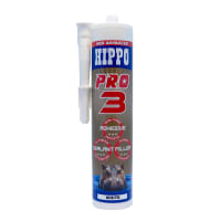 Hippo Pro 3 Adhesive, Sealant & Filler 310ml White