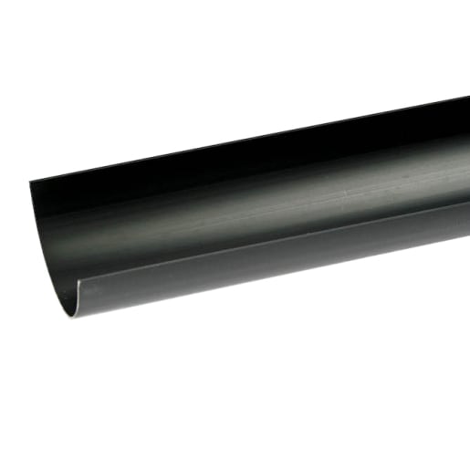 Osma RoundLine 4m Gutter Pipe Black 112mm Black