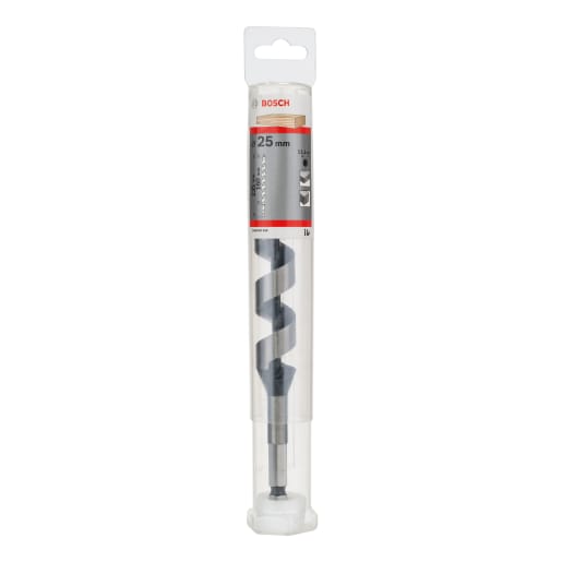 Bosch Drilling Auger Bit-Hex Shank Drive 25mm Silver And Black