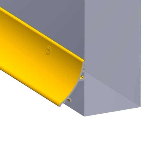 Stormguard Rain Deflector Gold Effect Finish Aluminium 2000mm x 32mm