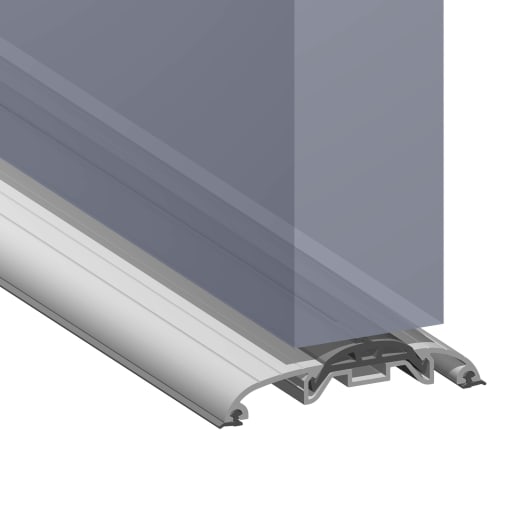 Stormguard SG100 Threshold Mill Finish Aluminium 1219mm