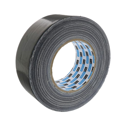 NOVIPro Cloth Tape 50m x 50mm Black