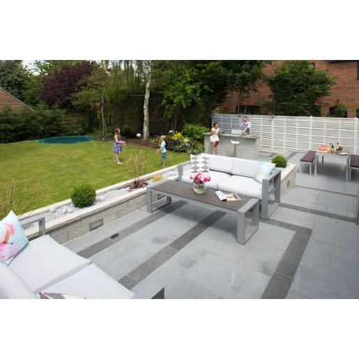 Marshalls Fairstone Granite Eclipse Paving Slab 1206 x 600 x 30mm Light