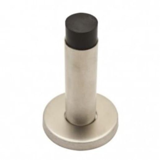 Projection Door Stop 75mm Satin Stainless Steel