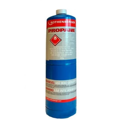 Rothenberger Disposable Propane Gas Cylinder 400g