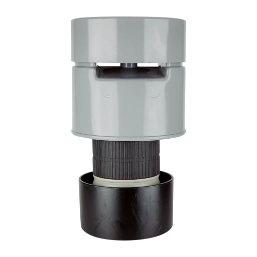 Wavin Osma Soil & Vent Domestic Air Admittance Valve 110mm Grey