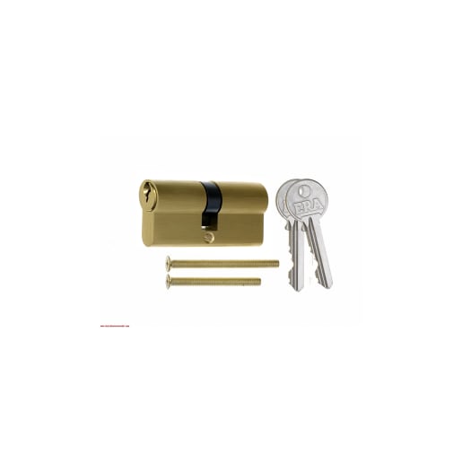 ERA 6 Pin Double Euro Profile Cylinder Lock 100mm Satin