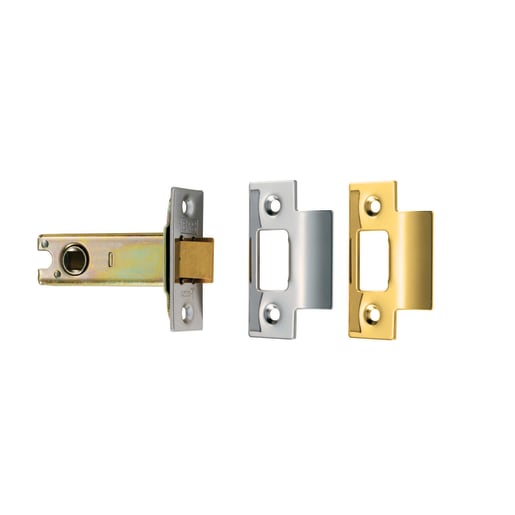 Eurospec Heavy Sprung Tubular Latch 64mm Satin Stainless Steel